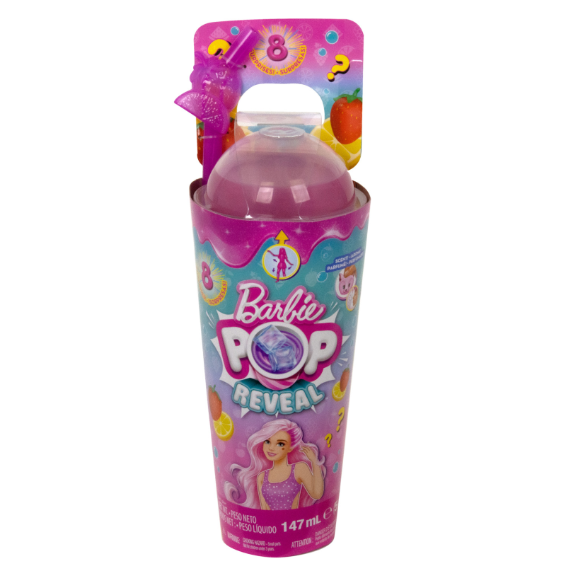 Mattel HNW41 - Barbie Pop! Reveal Barbie Juicy Fruits Serie - Erdbeer ...