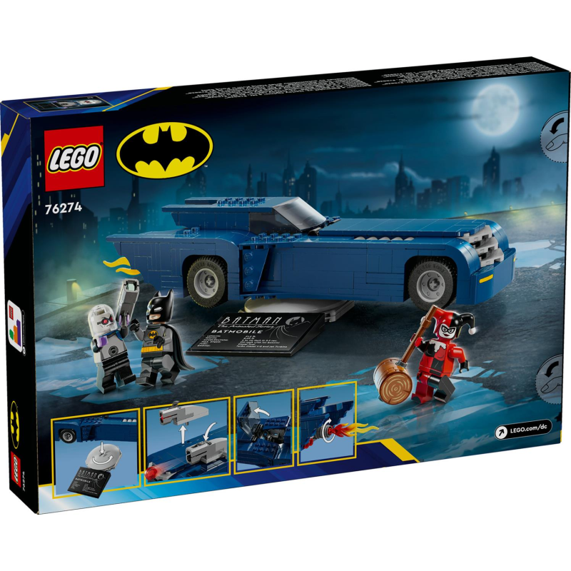 LEGO® 76274 DC Universe Super Heroes - Batman™ im Batmobil™ vs. Harle ...