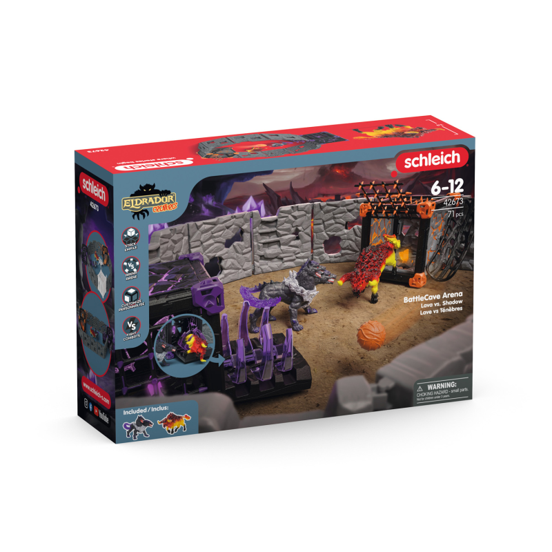 Schleich 42673 - BattleCave Arena: Lava vs. Schatten - Eldrador Creat ...