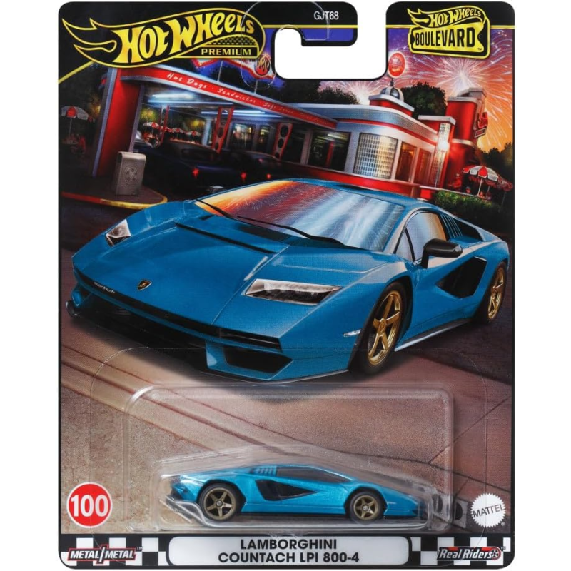 Mattel GJT68; HRT70 - Hot Wheels Premium Car Boulevard - #100 - Lambo ...