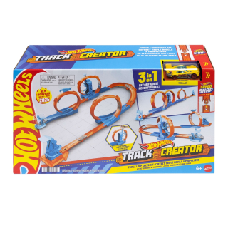Mattel JDW39 - Hot Wheels Track Creator Triple Loop Kit, 41,98